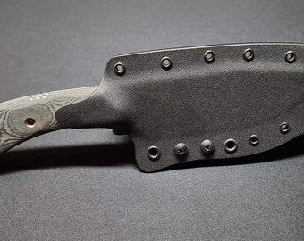 Custom Kydex for the Schrade Sharpfinger 1520 TL LG Black sheath Only ...