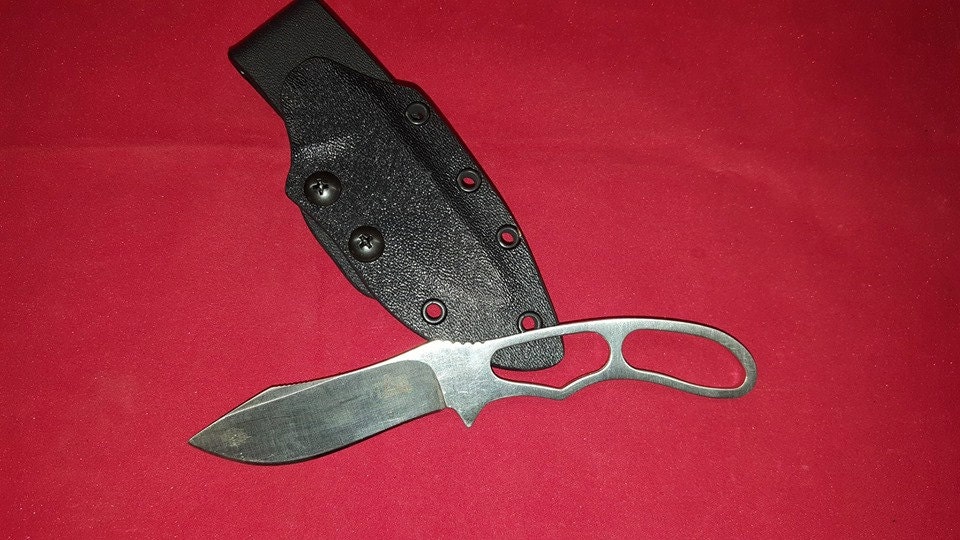 Custom Kabar Piggyback Kydex Sheath Black SHEATH ONLY | Etsy