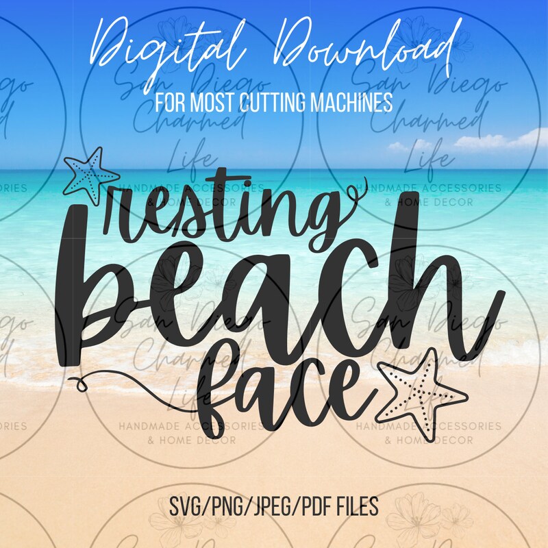Resting Beach Face - Etsy