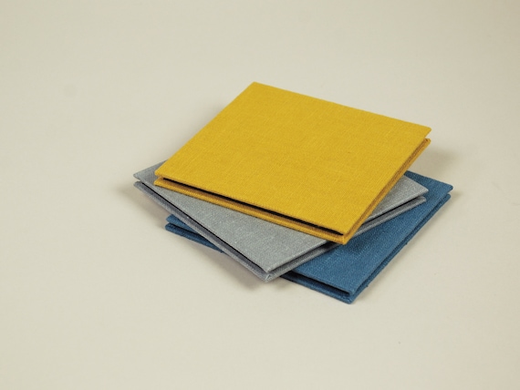 Linen Black Square Leporello Accordion Photo Album for Instax - Etsy