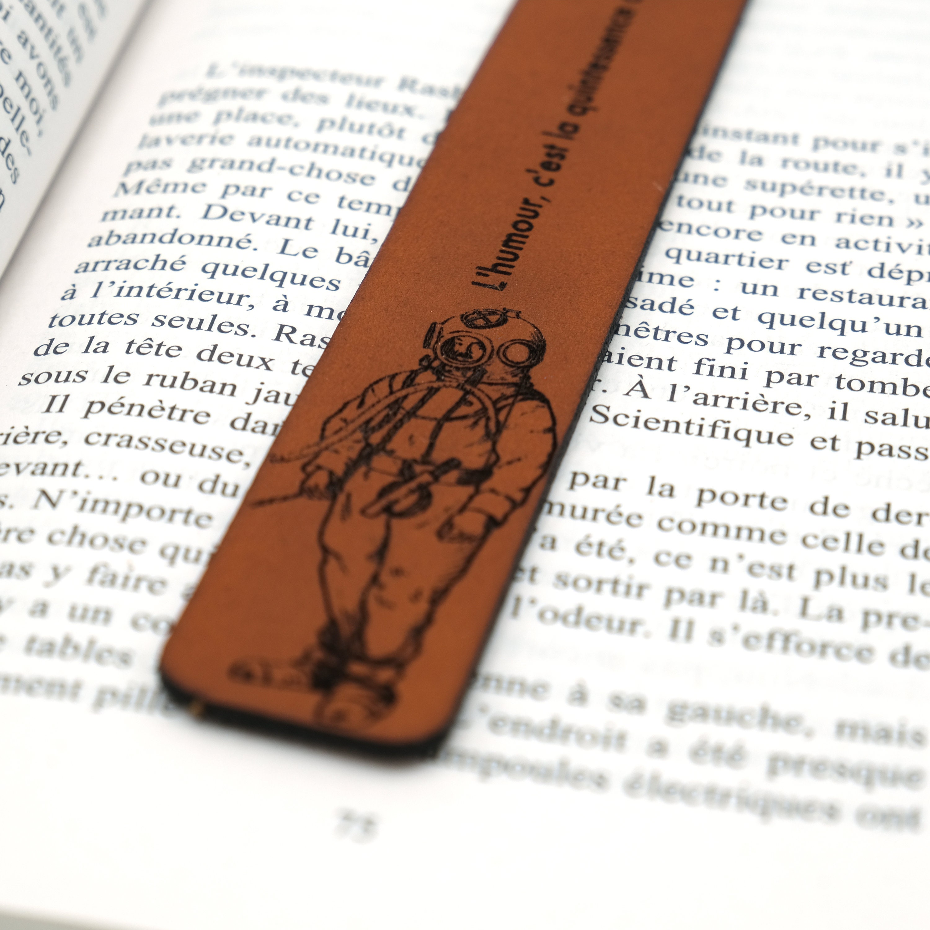 Custom Leather Bookmark Personalised Gifts Birthday Gifts - Etsy