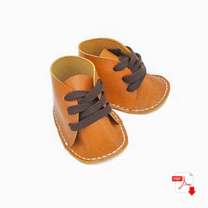 Leather Baby Shoes PDF Pattern - Etsy