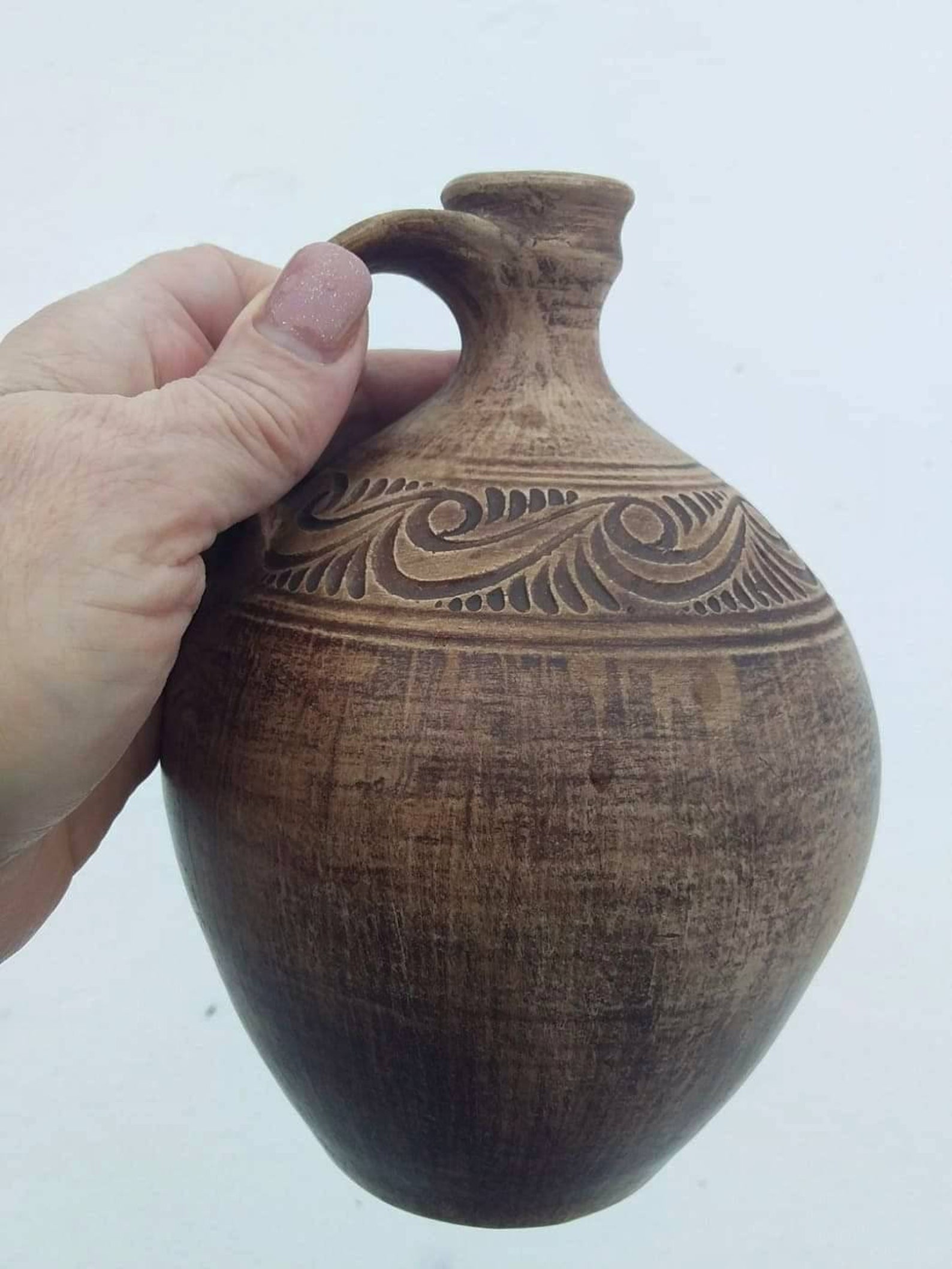 Wine Jug Ceramic Pitcher Wine Bottle Wine Decanter Water Pitcher ...