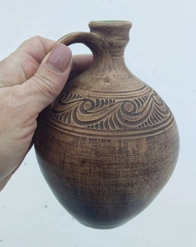 Wine Jug Ceramic Pitcher Wine Bottle Wine Decanter Water Pitcher ...