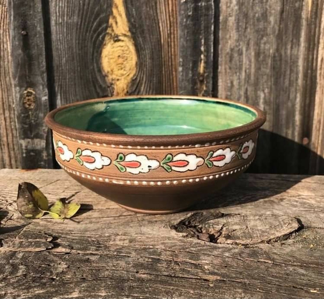 Dinner Plates Rustic Pottery Plate Rustic Ceramic Plate Rustic Dinner ...