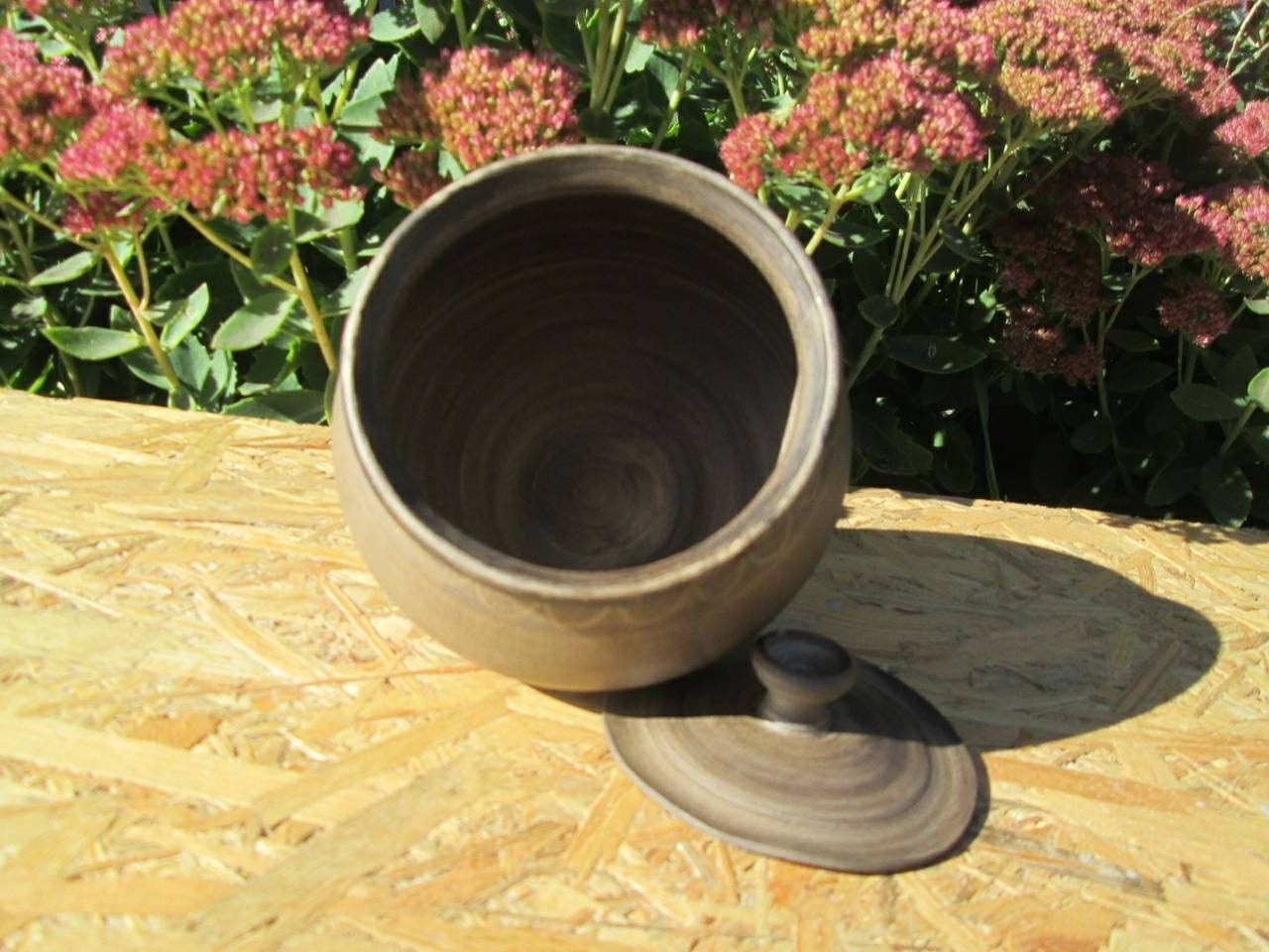 Ceramic jar pottery cookware ceramic jar with lid ceramic | Etsy