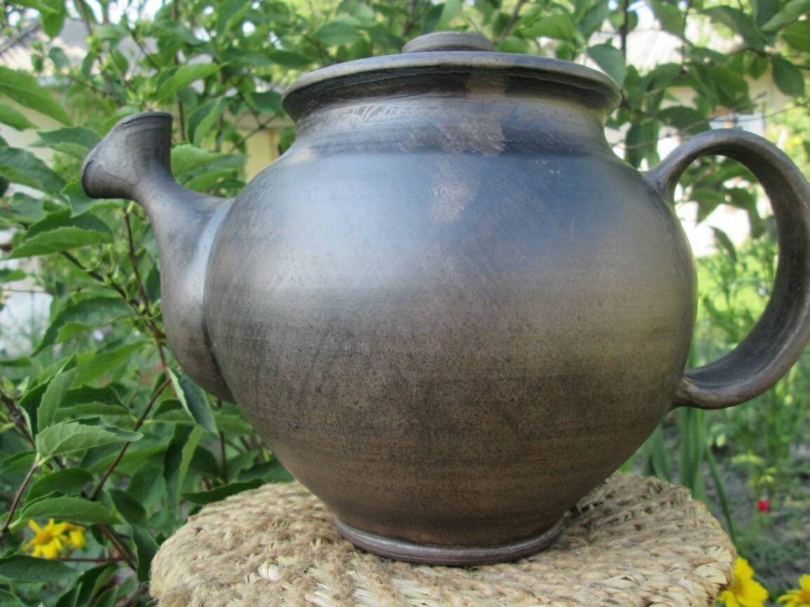 Pottery teapot large teapot unique teapot ceramic tea pot | Etsy