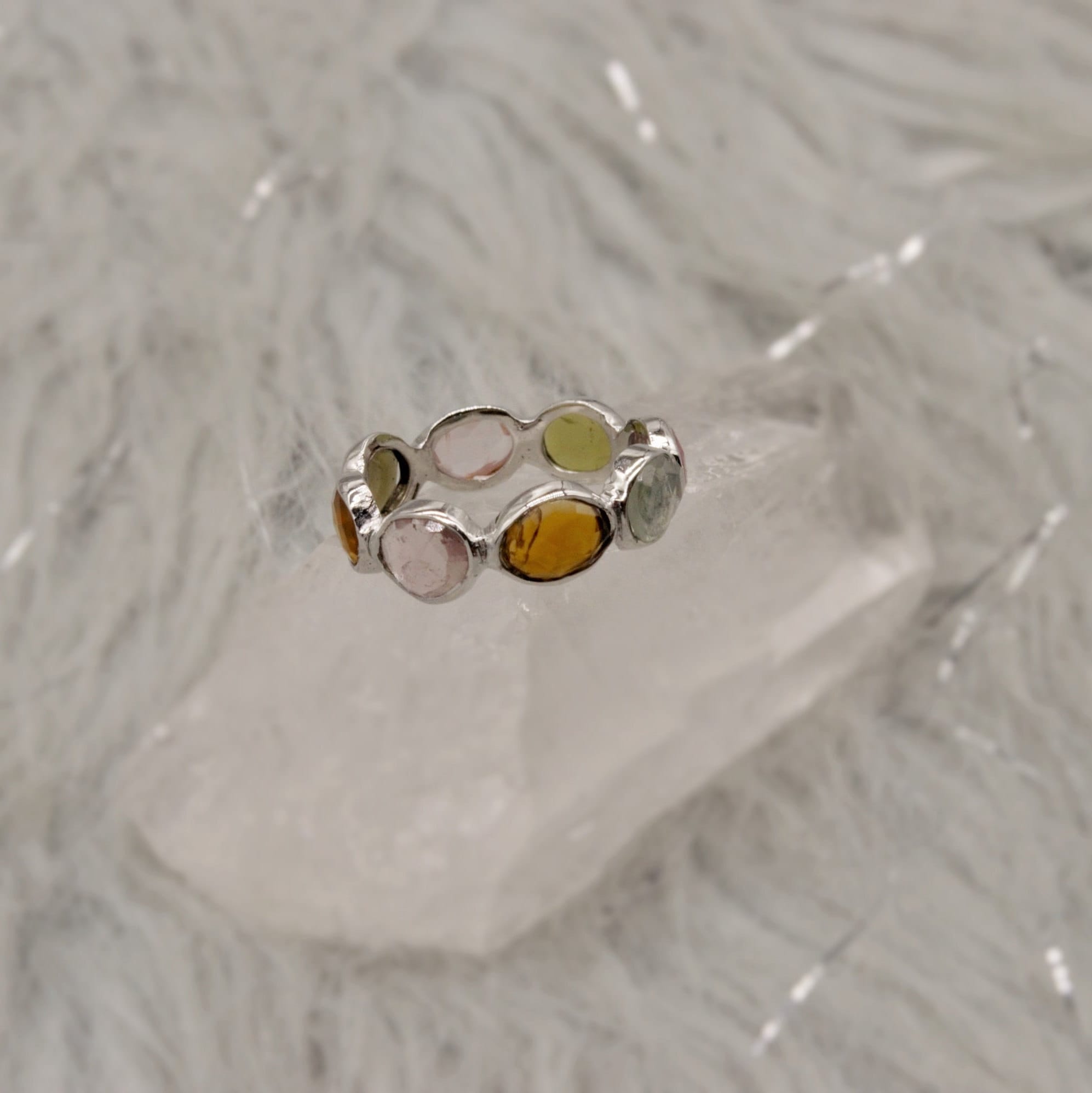 Ruwe toermalijn ring 925 sterling zilveren ring toermalijn - Etsy Nederland