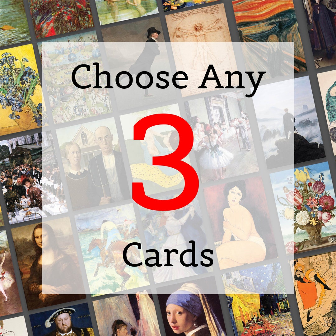 Pick and Mix - Any 3 Greeting Cards - Choose 3 Cards From Our Range of ...