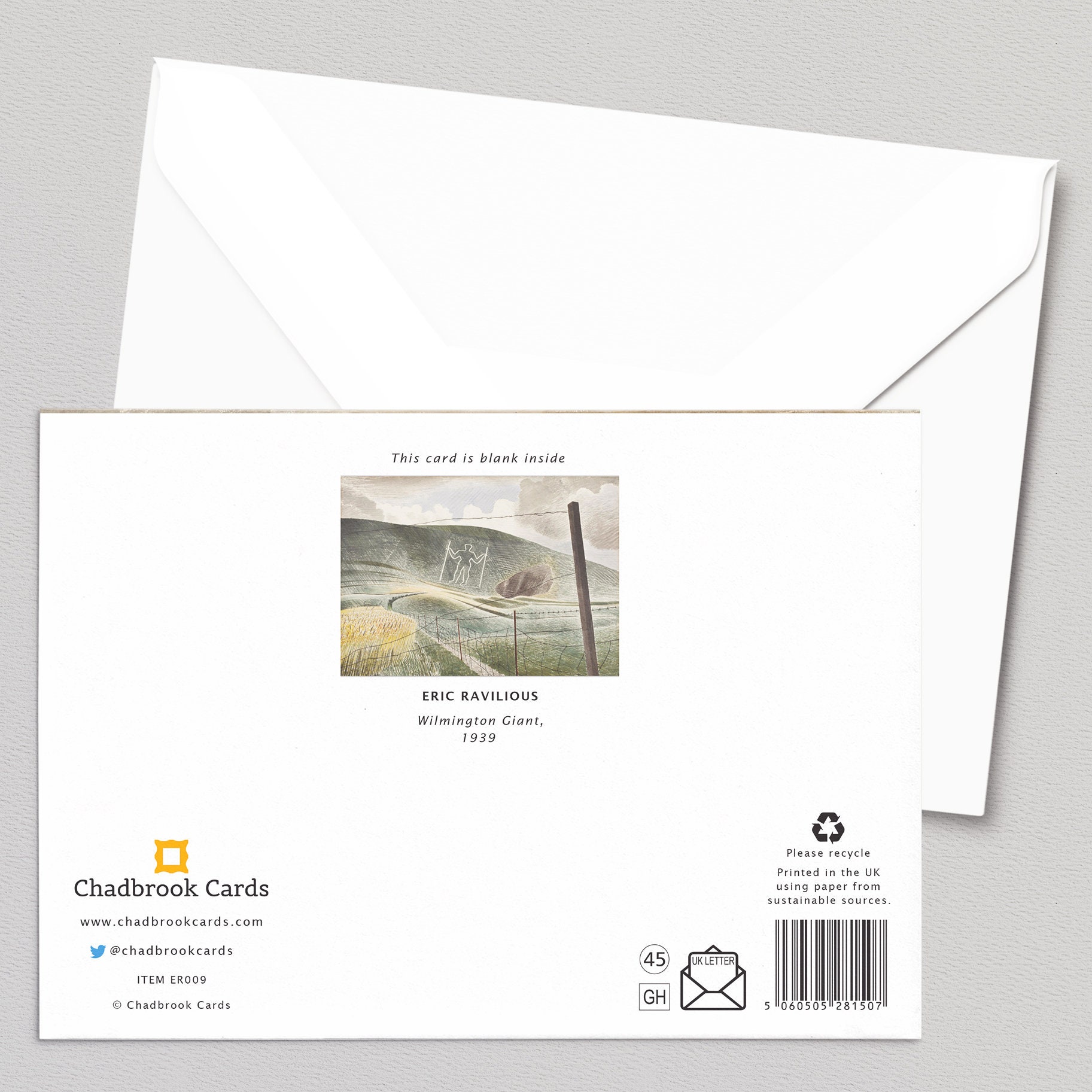 Eric Ravilious Greeting Card Collection Landscapes Set of - Etsy