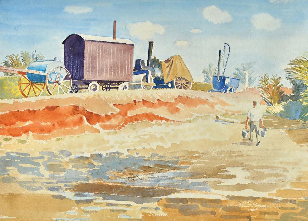 Drought - Eric Ravilious - Greetings Card - Etsy UK