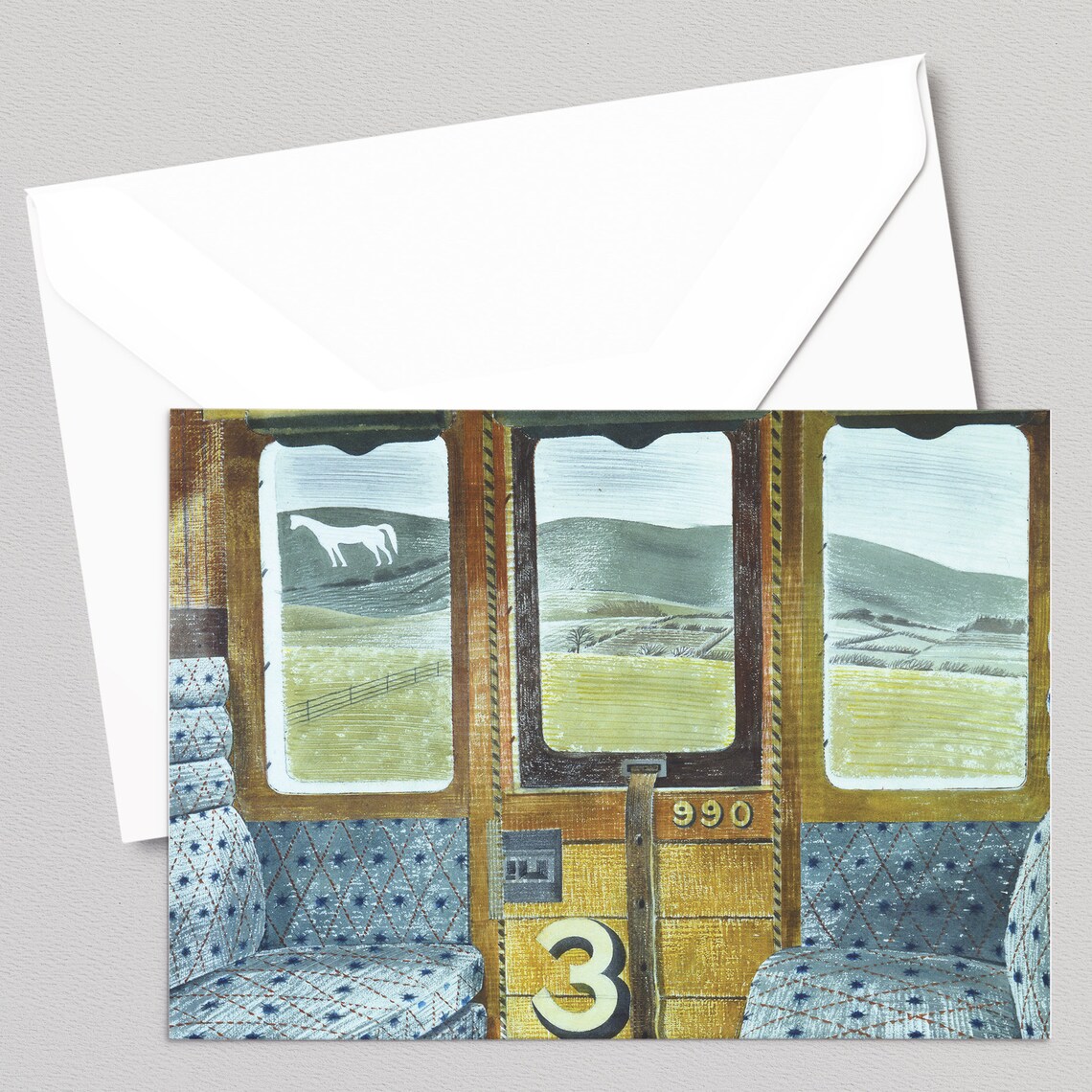 Eric Ravilious Greeting Card Collection Landscapes Set of - Etsy
