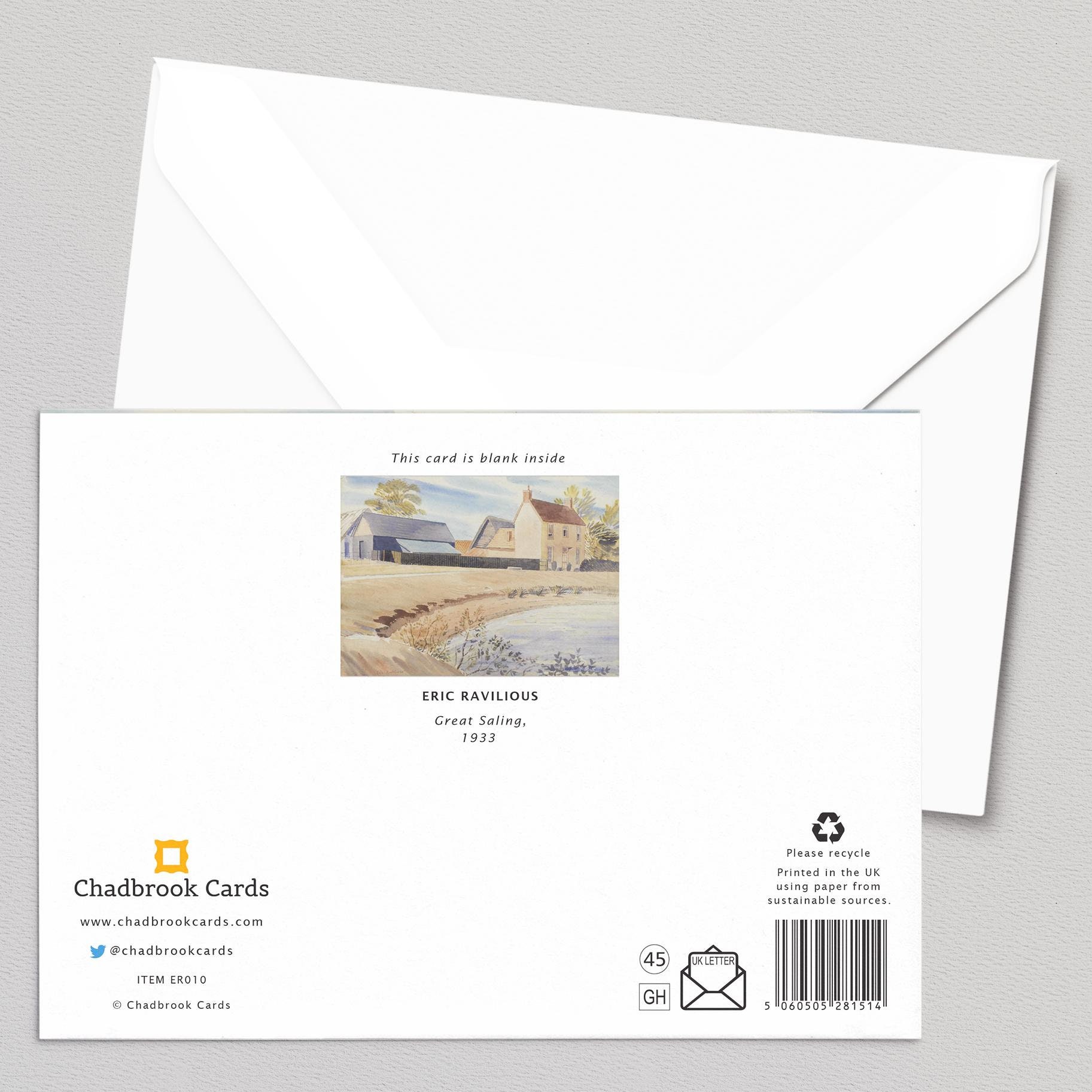 Great Saling Eric Ravilious Greetings Card - Etsy