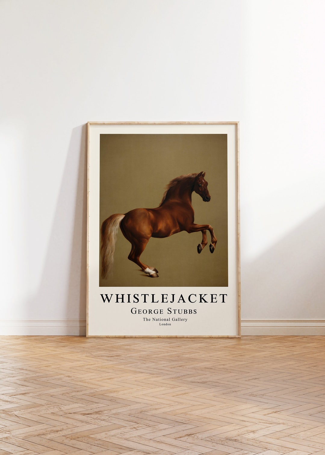 George Stubbs, Whistlejacket, Fine Art Poster Print Wall Art ...