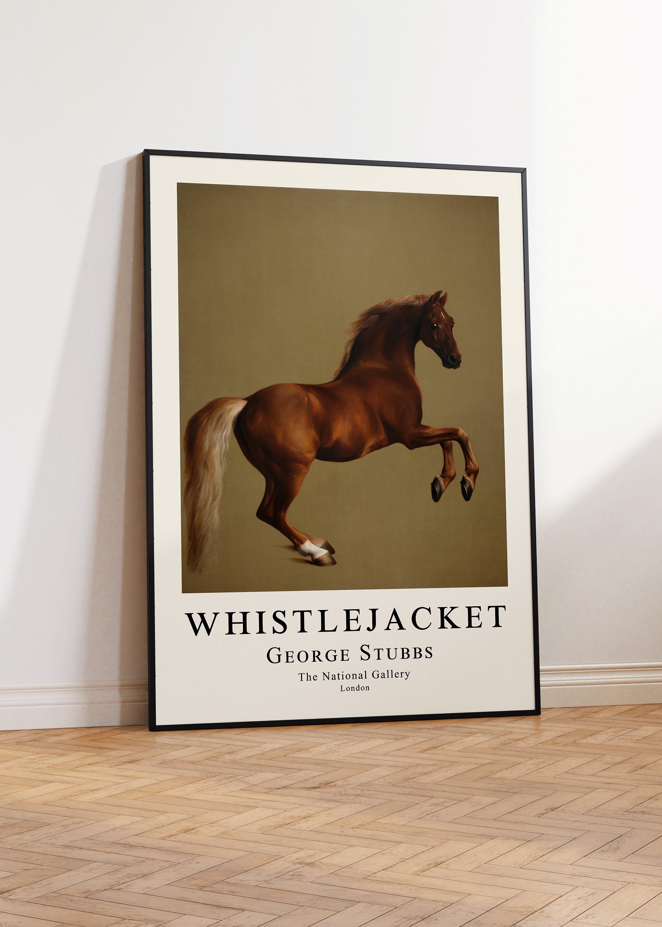 George Stubbs, Whistlejacket, Fine Art Poster Print Wall Art ...