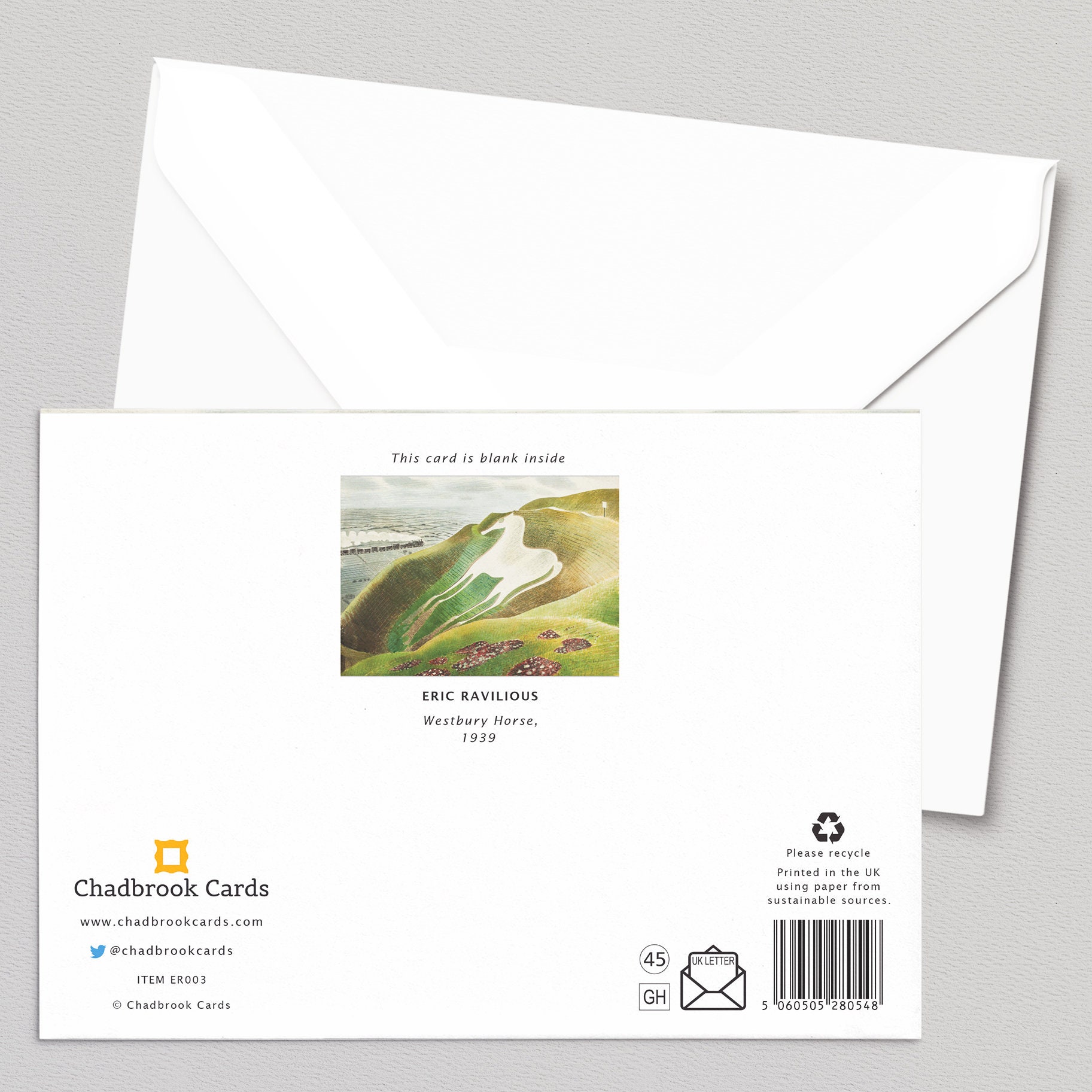 Eric Ravilious Greeting Card Collection Landscapes Set of - Etsy