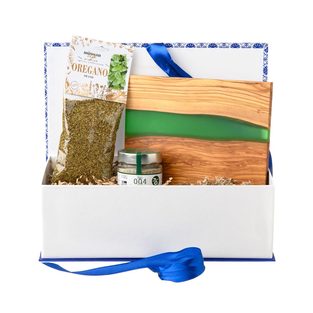The greek Cooking Gift Box Hamper With Greek Goodies Family Gift ...