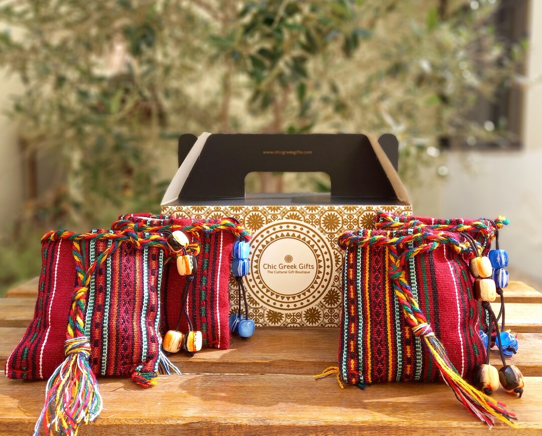 Traditional Greece Gift Box - Greek Kompoloi Gift - Crete Wedding ...