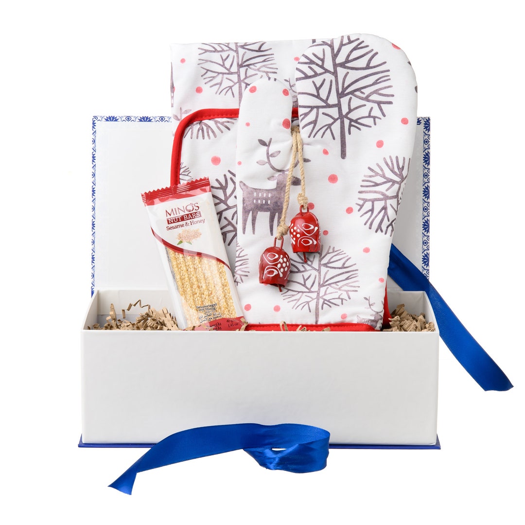 The greek Jingle Gift Box Greek Goodies Traditional Greek Pasteli honey ...