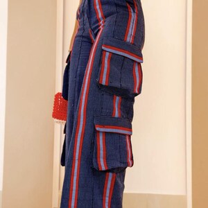 Okwa Aso Oke Cargo Pant - Etsy