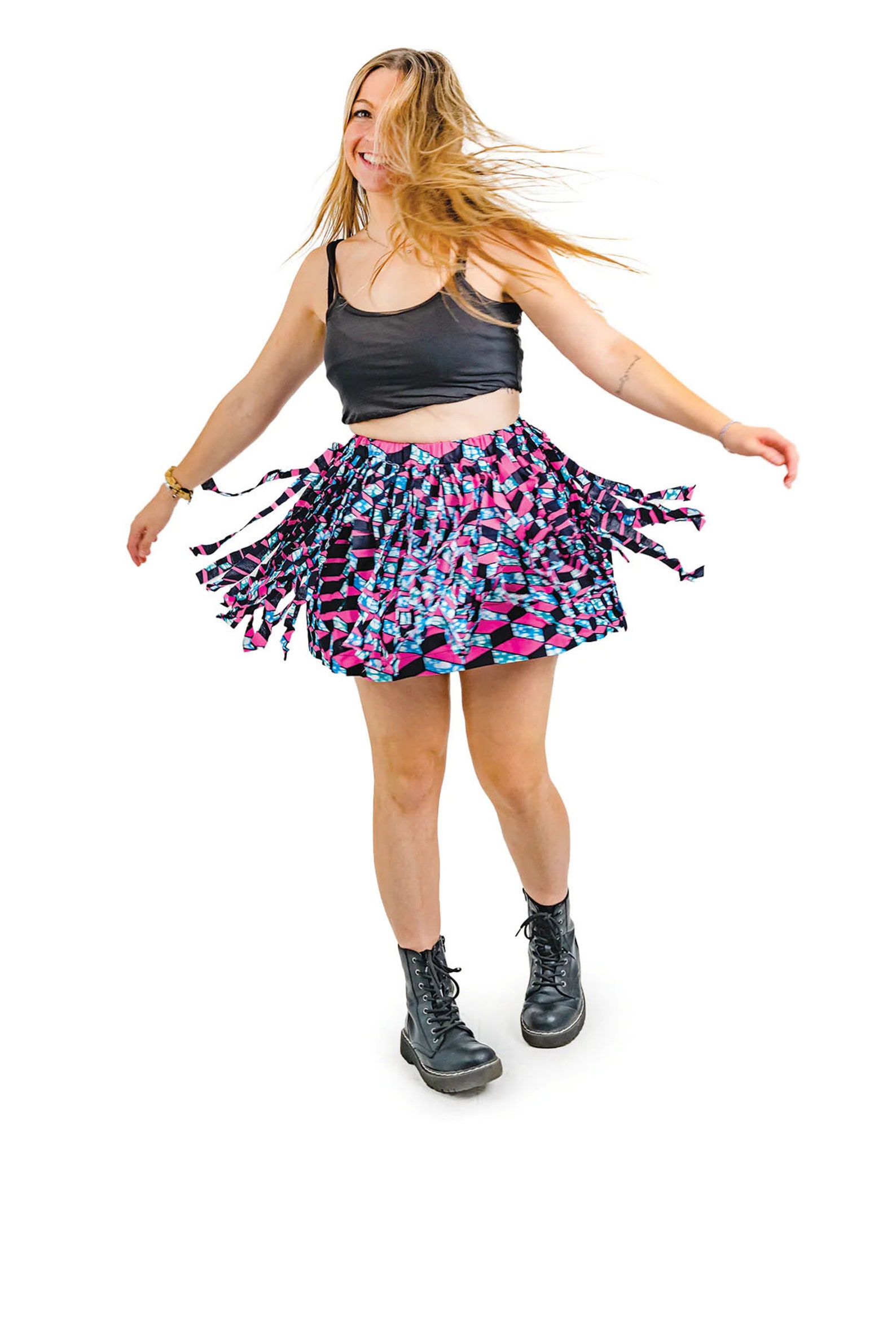 Dancing Skirt With Frills and Crop Top - Etsy