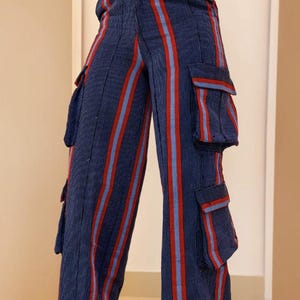 Okwa Aso Oke Cargo Pant - Etsy
