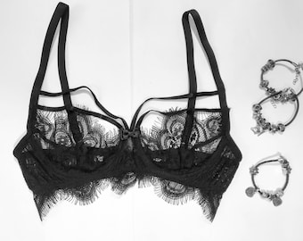 Sheer bra | Etsy
