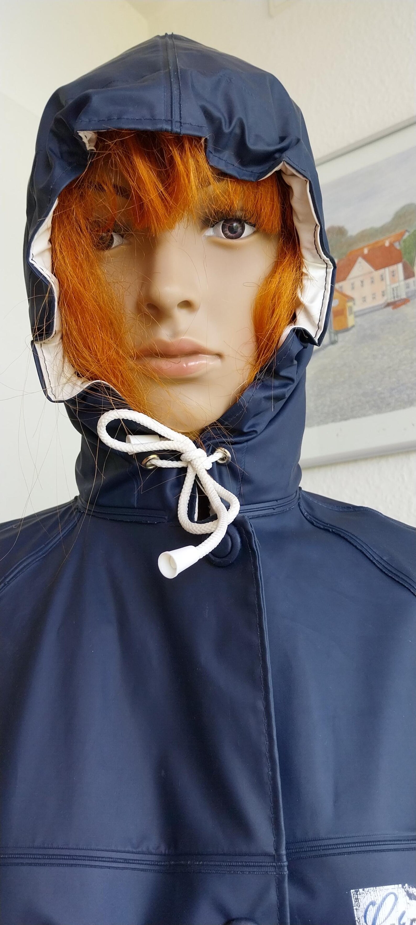 Blue Pvc Grundens Raincoat Rainjacket - Etsy