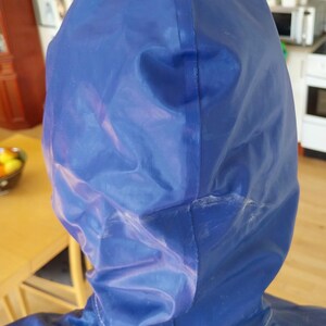 Blue Pvc Raincoat Rainjacket - Etsy