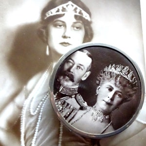 Antique Art Deco Vintage 1930s Powder Compact King George V & - Etsy