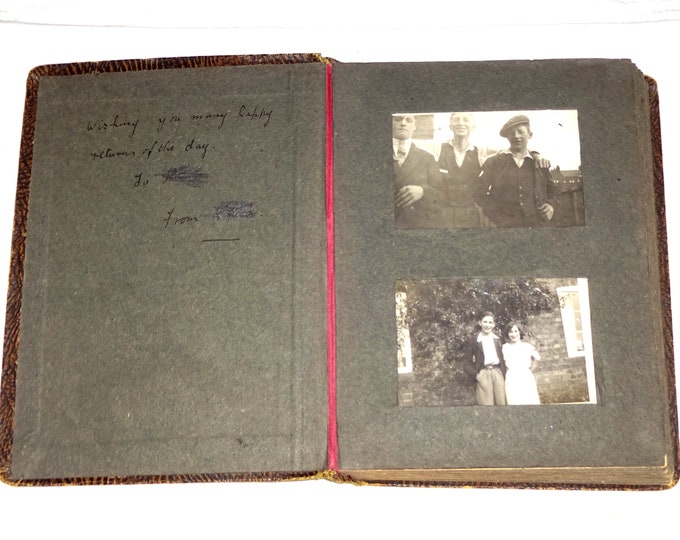 Antique Vintage 1920s 1930s Photograph Album Art Deco Photo Album - Etsy