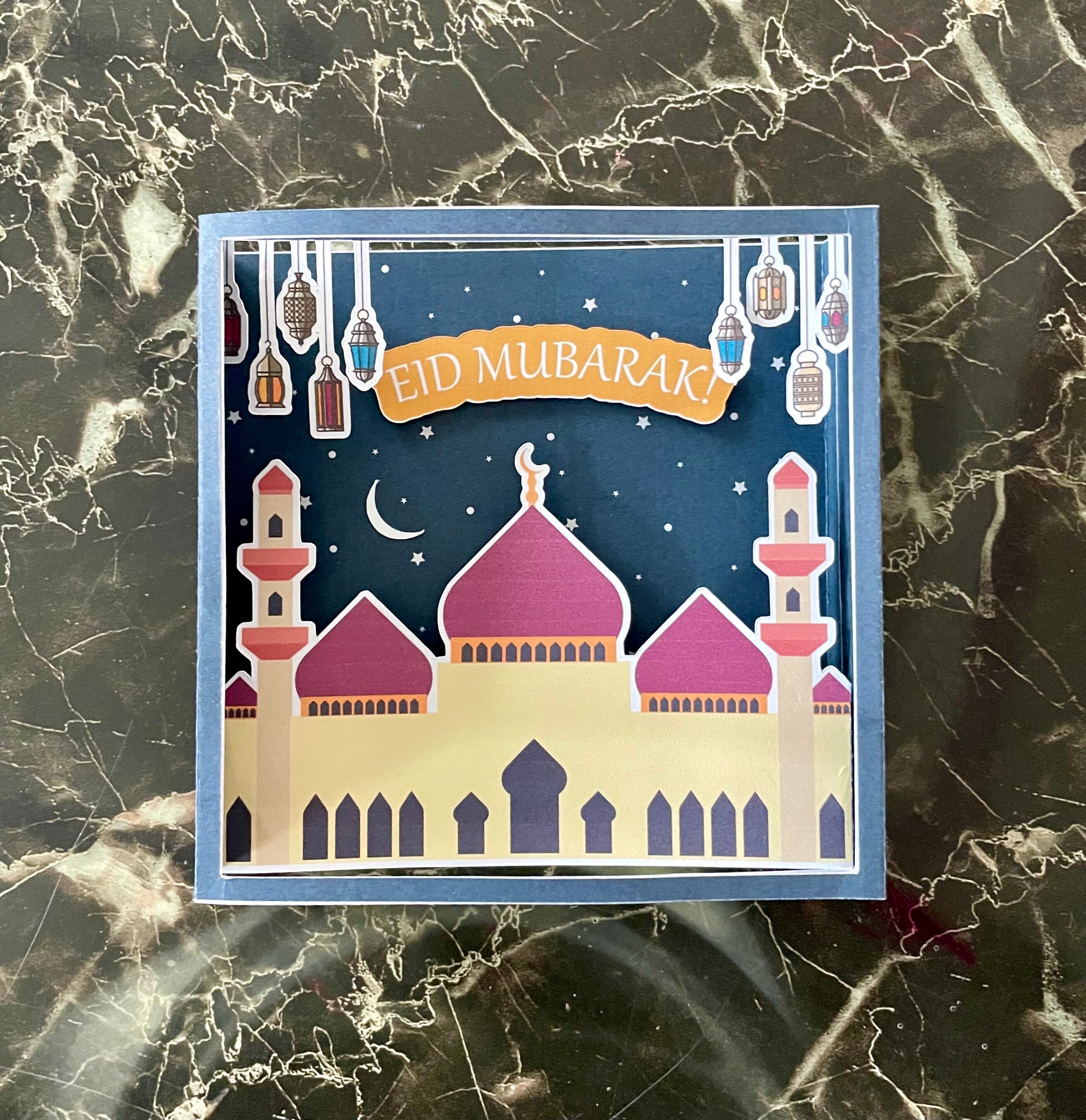 3D Eid Card | Ramadan Card | Eid Mubarak | Eid Kareem | Ramadan Mubarak ...