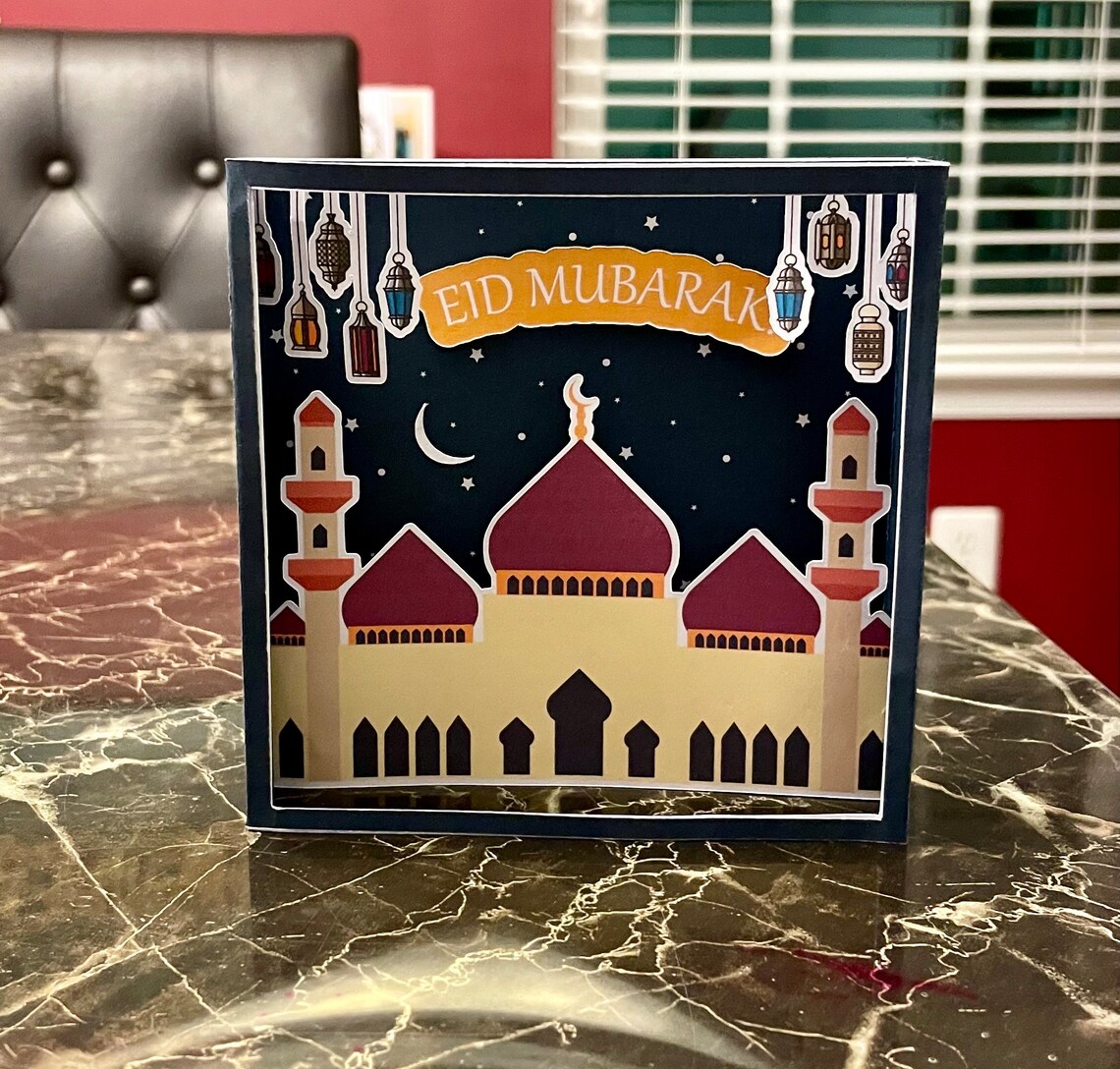 3D Eid Card | Ramadan Card | Eid Mubarak | Eid Kareem | Ramadan Mubarak ...