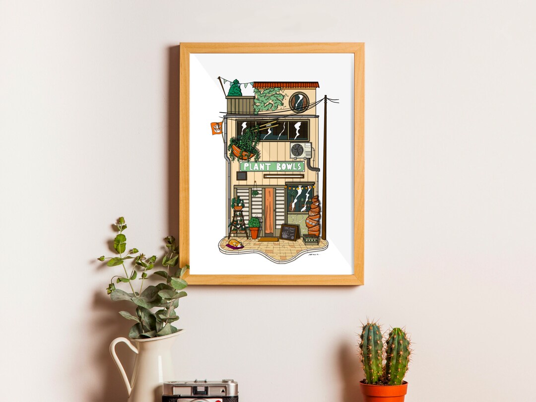 Japanese Store Front Poster - Etsy