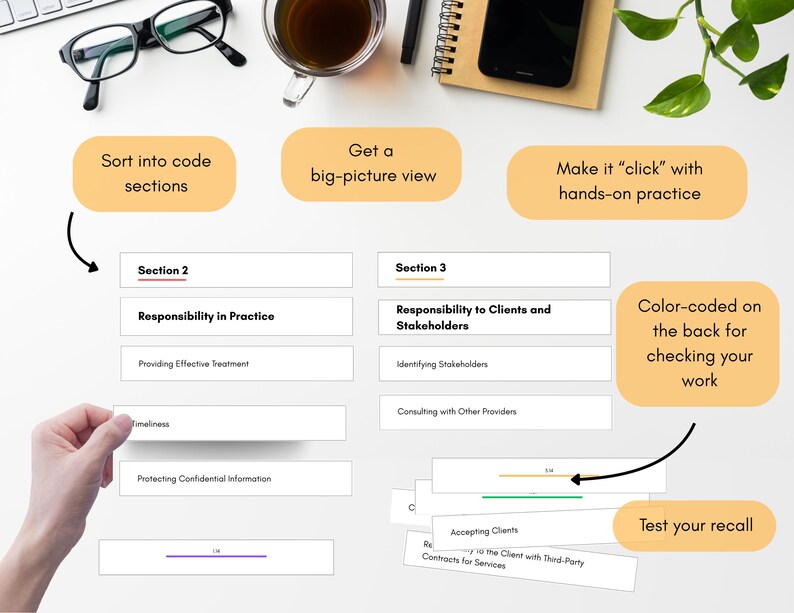 BCBA Ethics Code BUNDLE: Printable & Digital Exam Prep Flashcards, BCBA ...