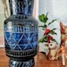 Rare Bitossi Vase in Beautiful Dark Blue Bitossi Italy - Etsy