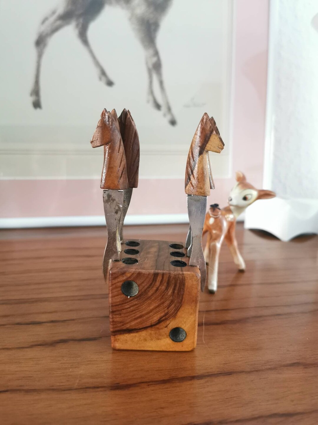 Wooden Cube Cocktail Skewers With Cube Rockabilly, Cube Cheese Skewers ...