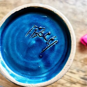 Rare Bitossi Vase in Beautiful Dark Blue Bitossi Italy - Etsy