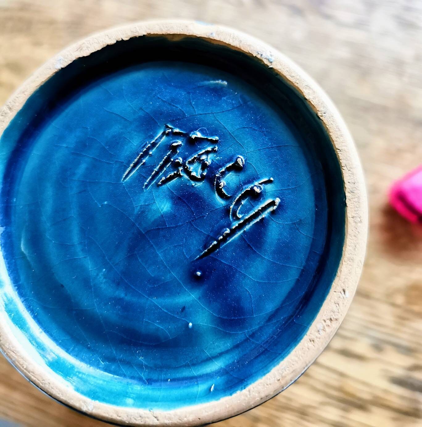 Rare Bitossi Vase in Beautiful Dark Blue Bitossi ItalyRimini | Etsy