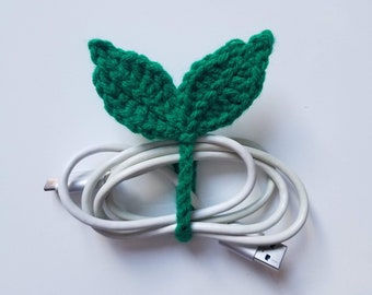 PDF DOWNLOAD Crochet Sprout Cable Tie and Bookmark Pattern / - Etsy