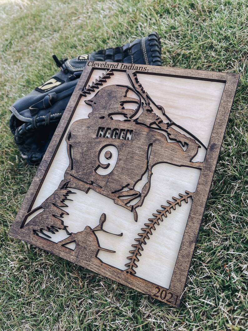 Personalized Baseball Sign 3D Baseball Sign Baseball Coach - Etsy