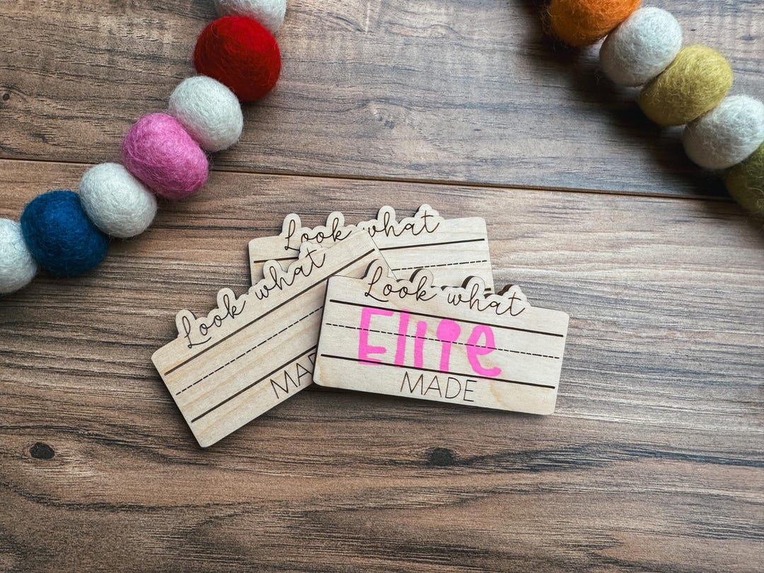 Look What I Made Magnet, Look What I Made, Artwork Magnet, Kids Magnet ...