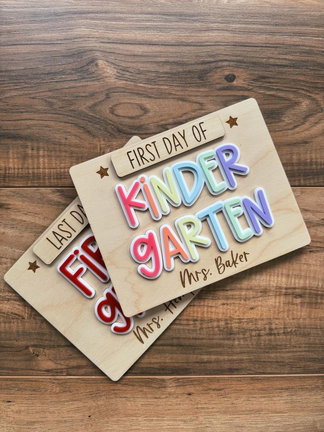 Teacher First Day of School Sign, Last Day of School Sign, Back to ...