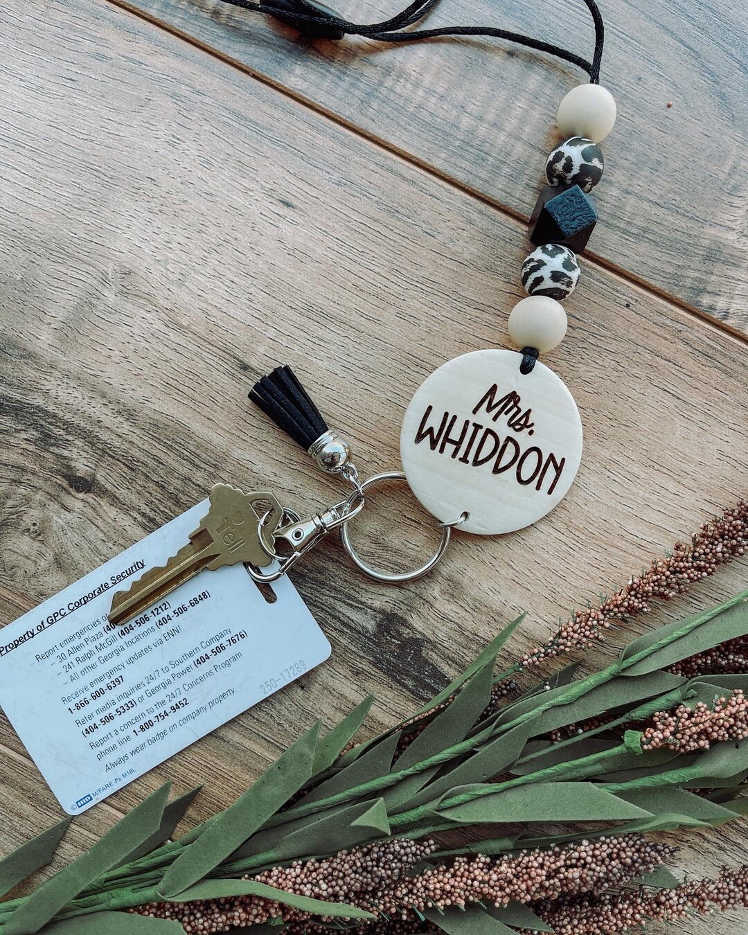 Personalized Teacher Lanyard, Back to School Teacher Gift, Teacher ...