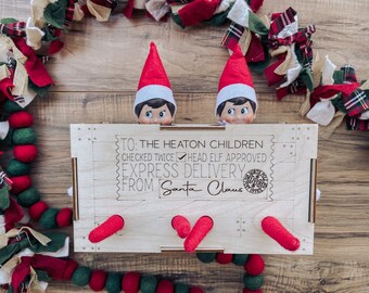 Elf on the Shelf Arrival Box - Etsy