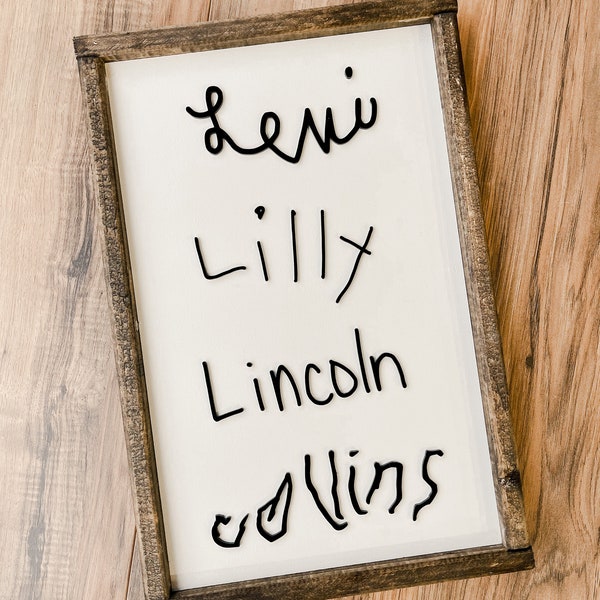 Handwritten Sign - Etsy