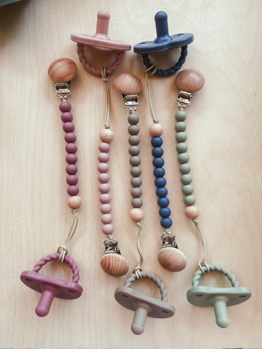 Personalized Pacifier Clip, Custom Baby Pacifier, Baby Shower Gift ...