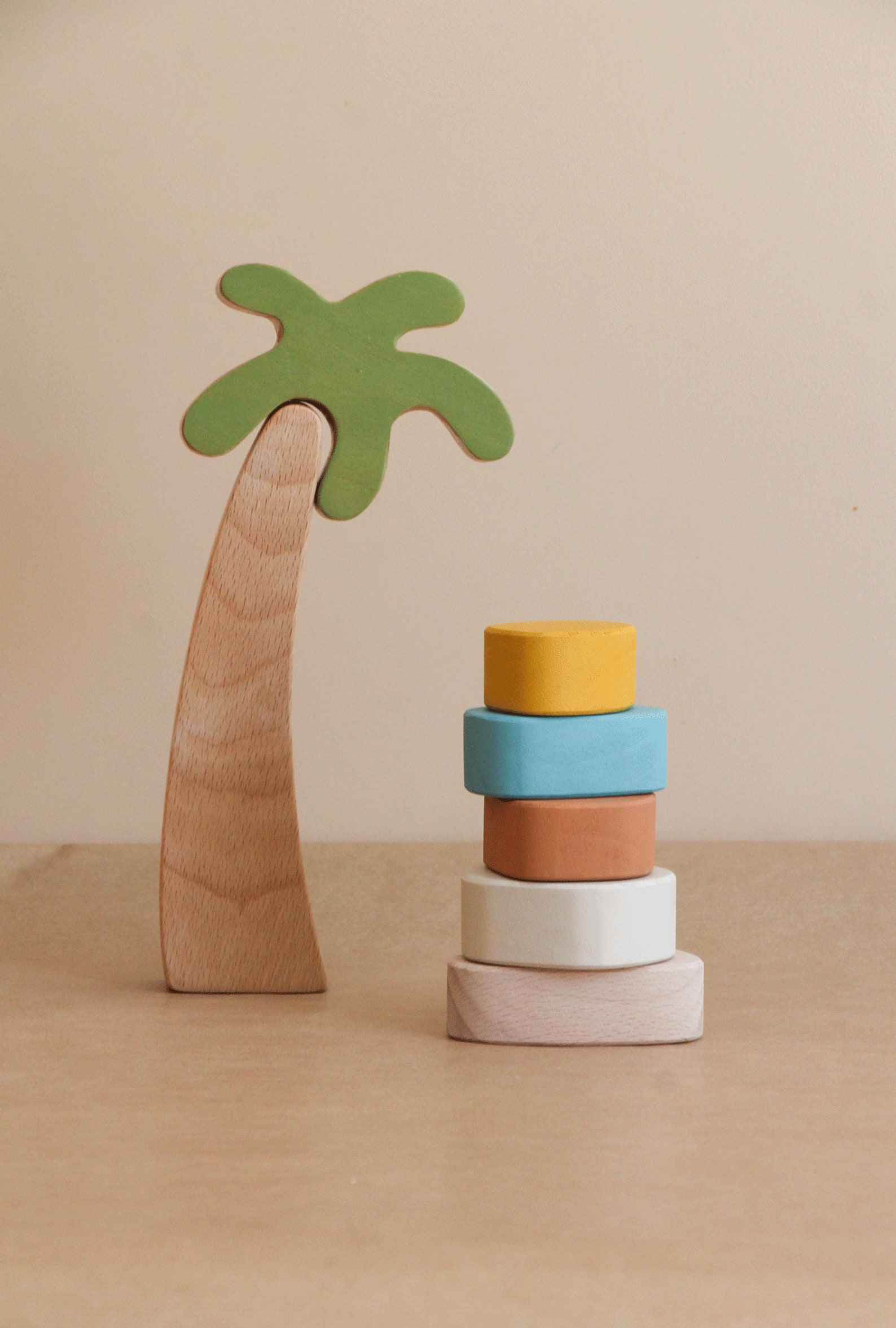 Plesiosaur Stacking Toy, Open Ended Play, Montessori Play, Stacking Toy ...