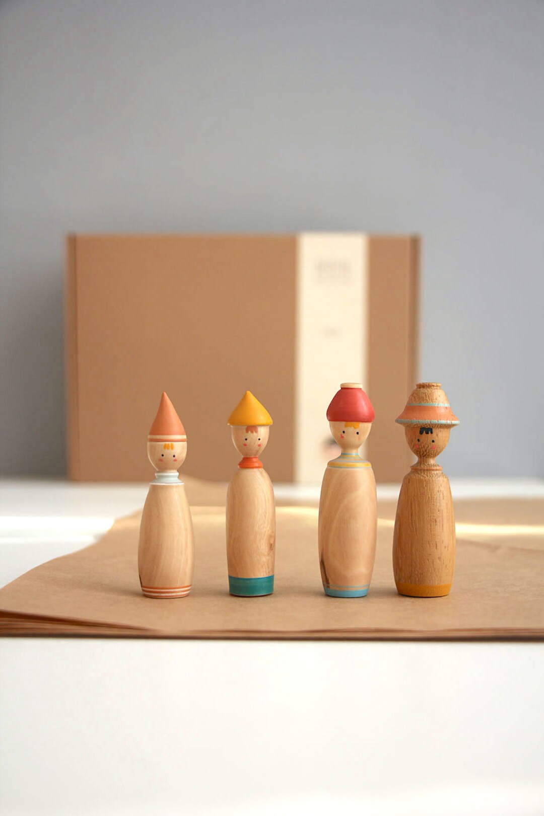 Peg Doll and Tree Set - Etsy