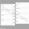 PRINTABLE Half Letter Weekly Lesson Planner, Great for Secondary ...